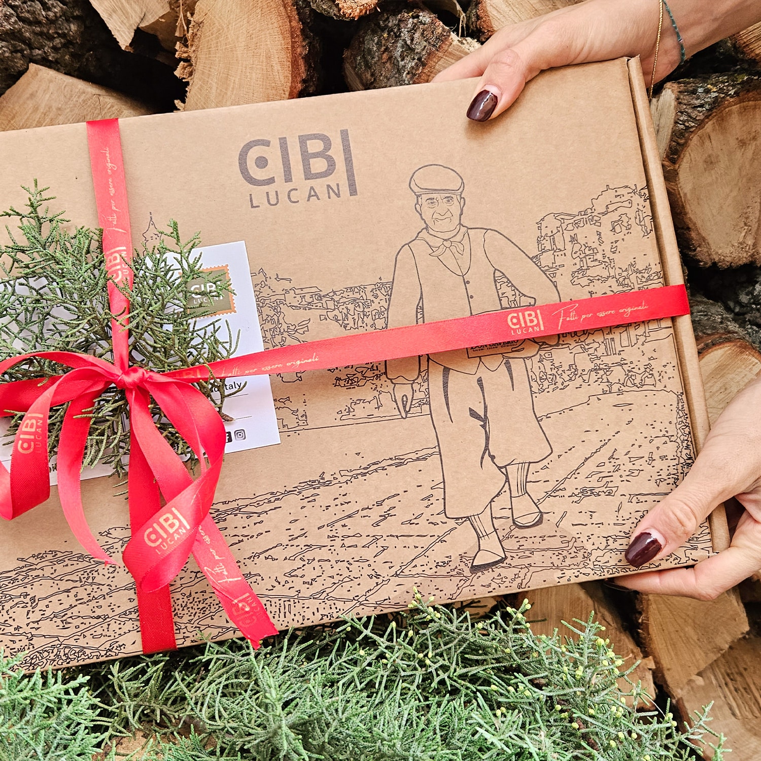 Cesto Natalizio: Dolce finale - Cibi Lucani - Vendita online