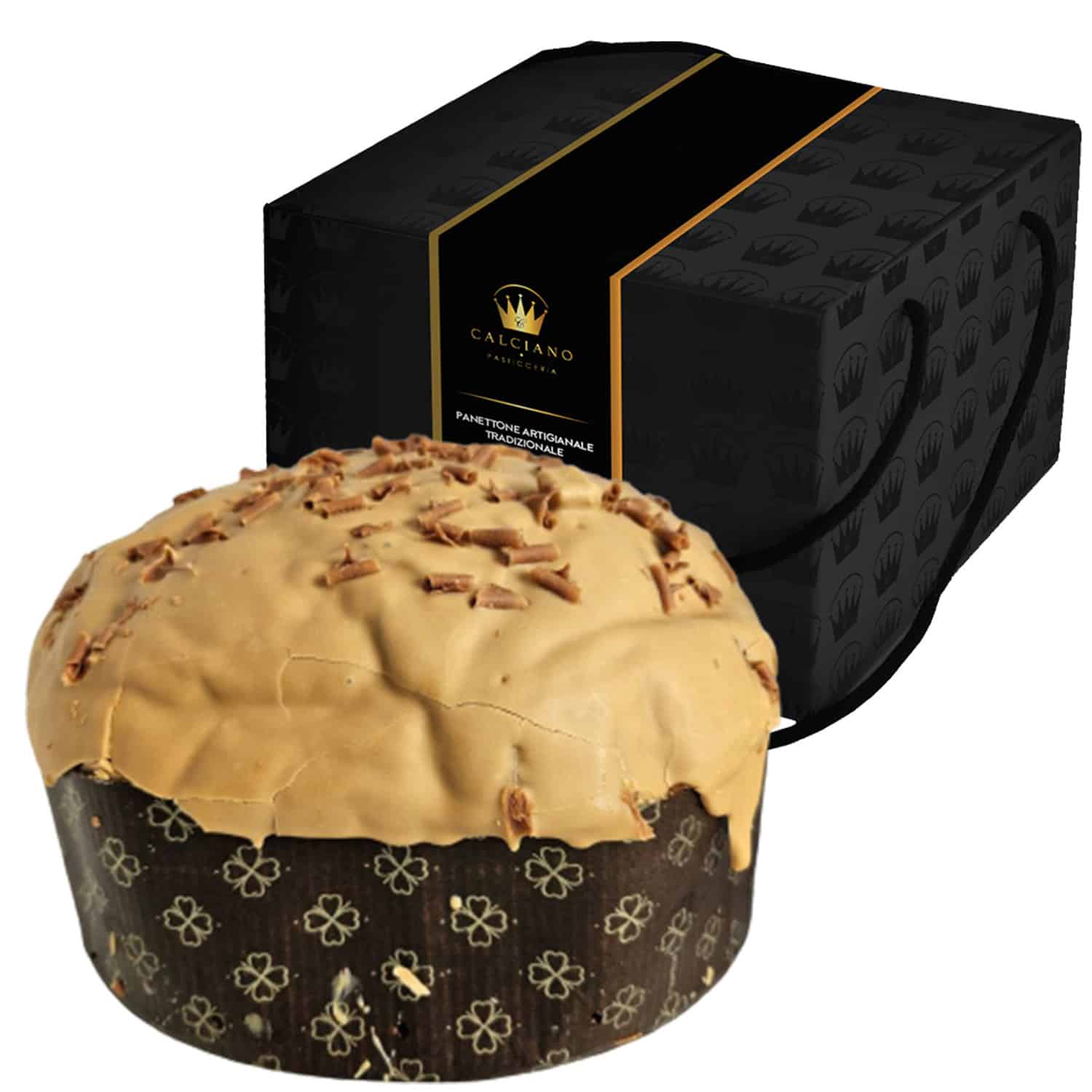 Calciano - Panettone mela verde e caramello salato - Cibi Lucani ...