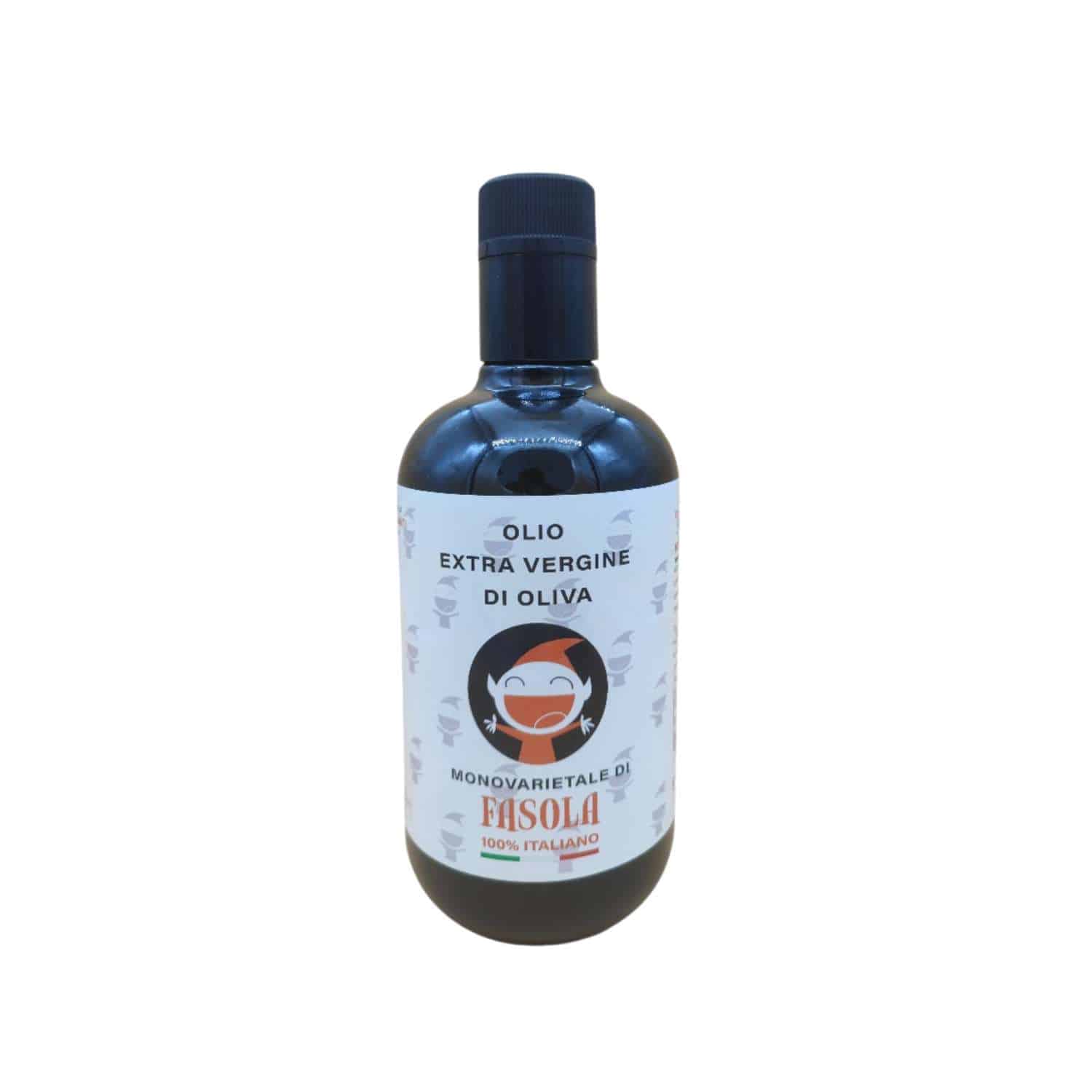 Olio EVO 0,5l - Monovarietale Fasola - Fontana dei Santi - Cibi Lucani - Vendita Online